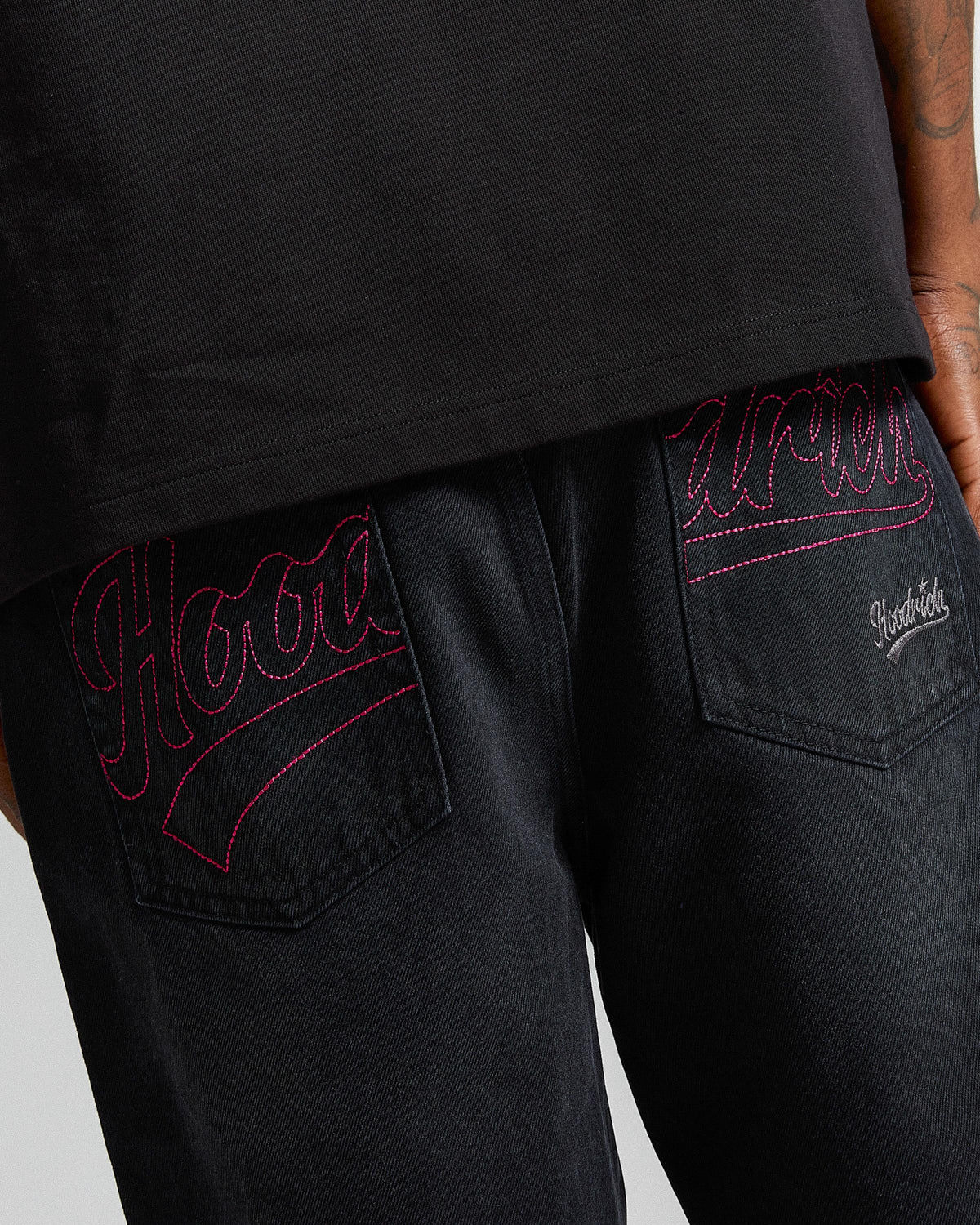 Stade Denim Jort - Black Wash