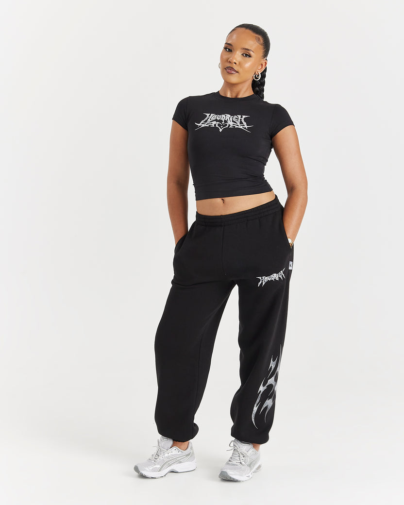 Ari Jacket | Black/White | Hoodrich